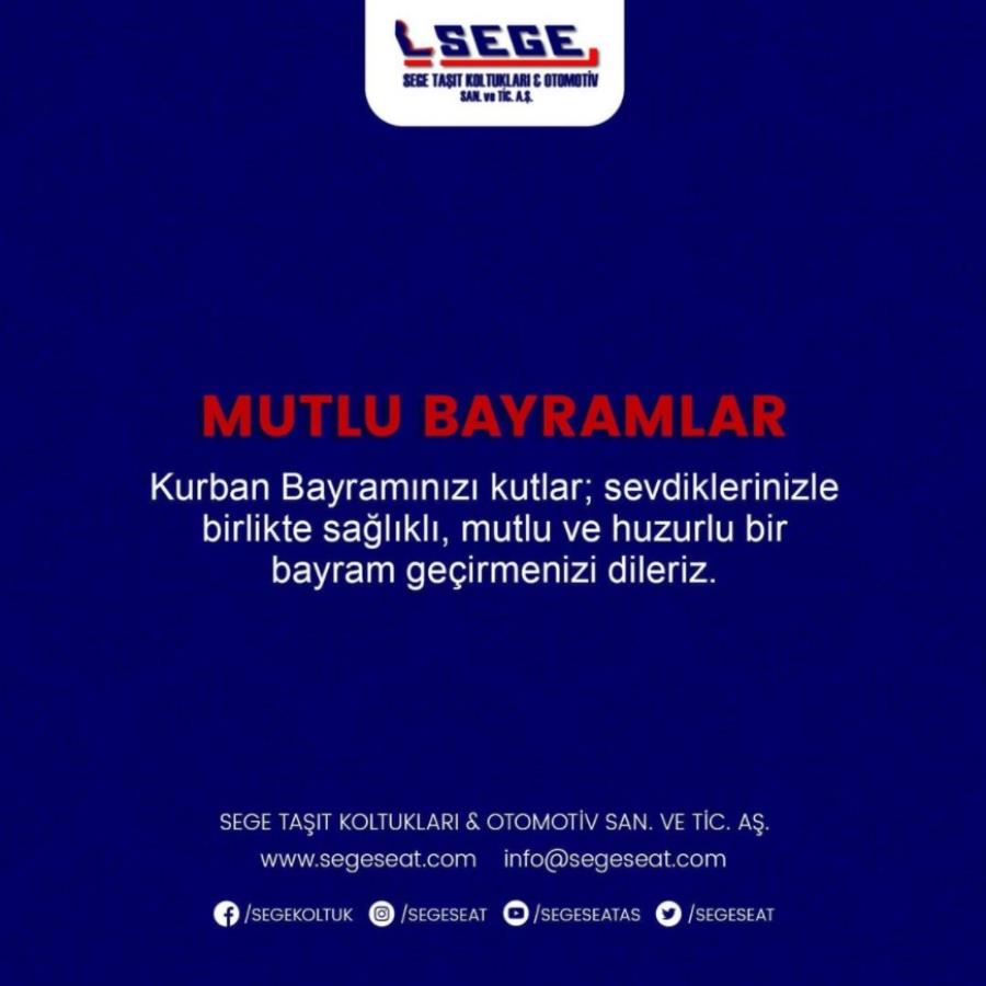 SEGE TAŞIT KOLTUKLARI & OTOMOTIV SAN. ve TIC. A.S.